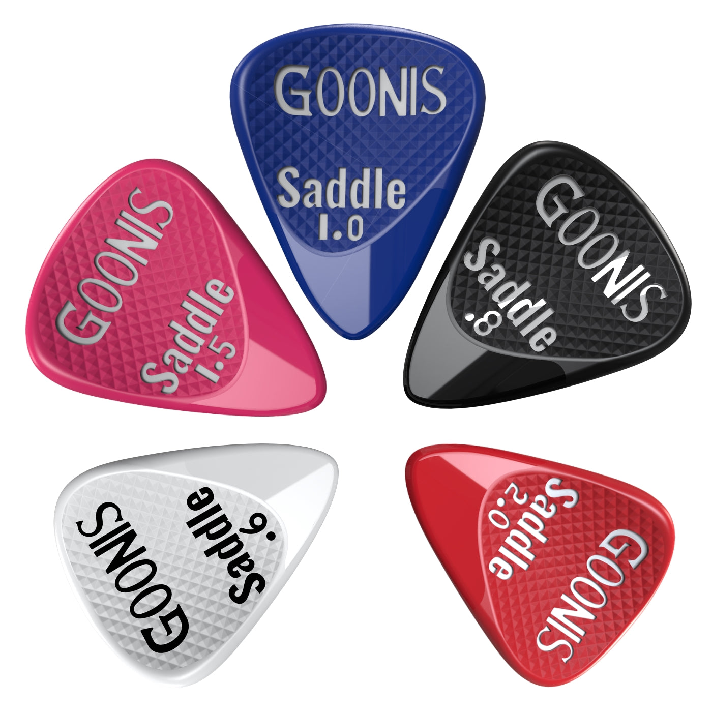 Goonis Guitar Picks will end drop, slip, or spin, from your stage ...